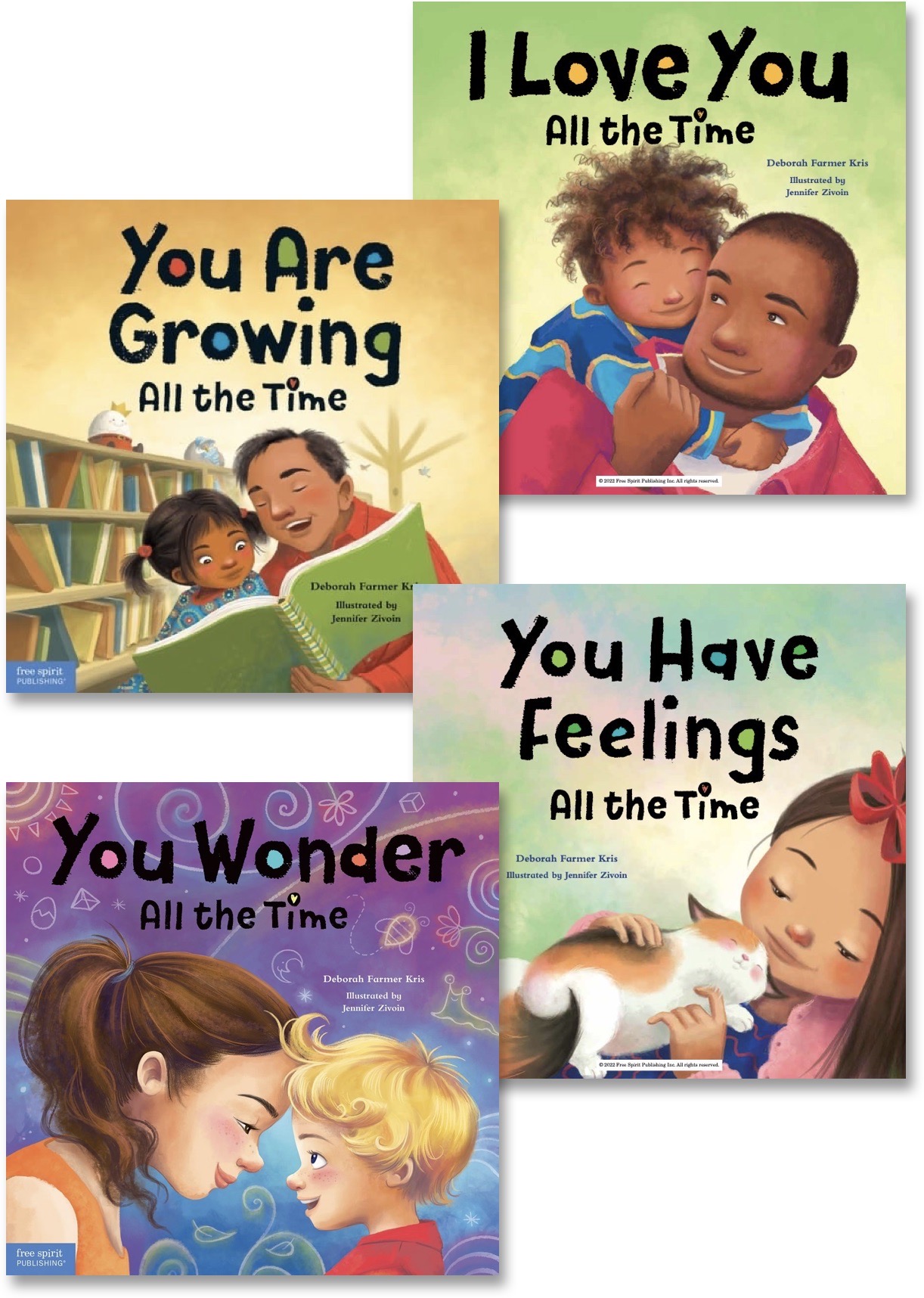 All the Time Set: 4 book set | Silvereye