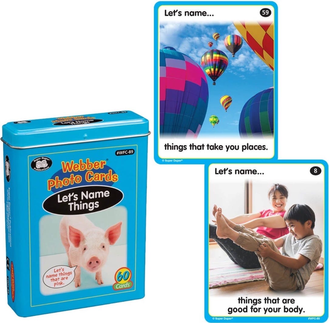 Webber Photo Cards - Let's Name Things | Silvereye