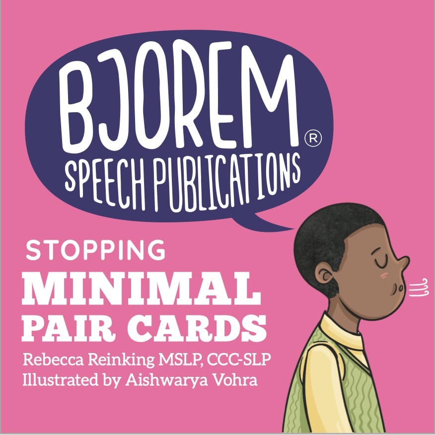 Stopping Minimal Pair Cards | Silvereye