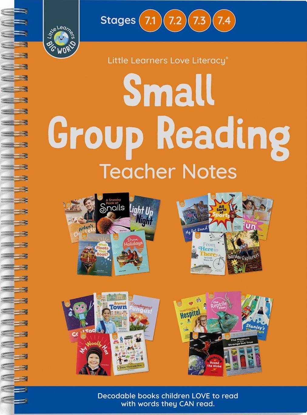 Big World Nonfiction Small Group Reading Teacher Notes Stages 7.1-7.4 ...