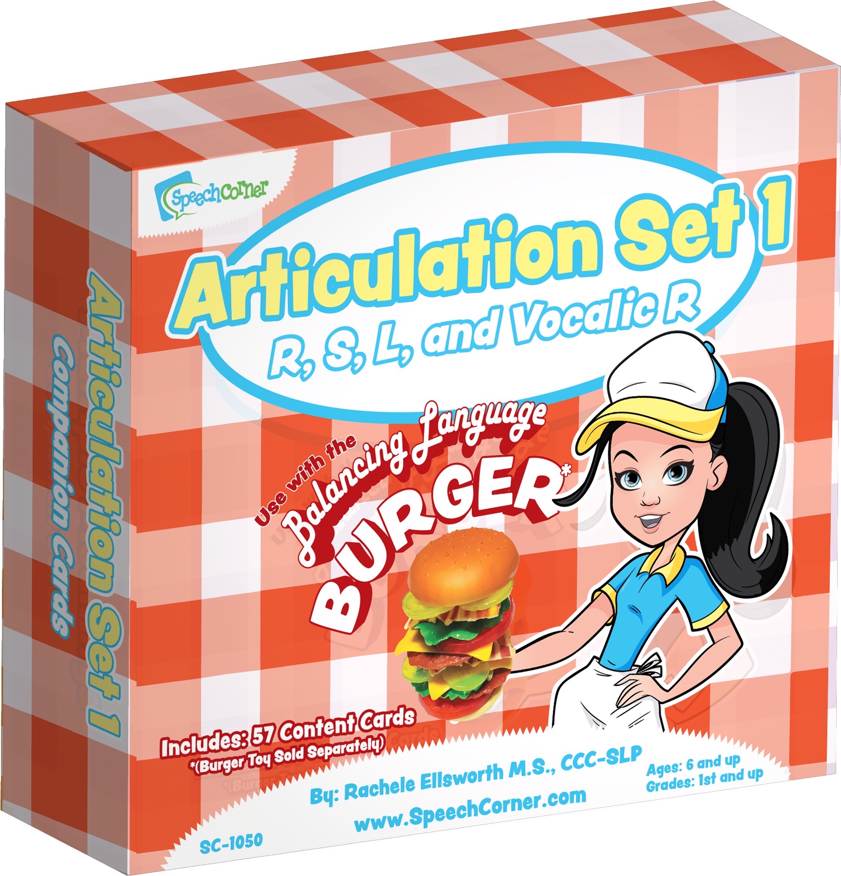 Balancing Burger Articulation Set 1: R, S, L, And Vocalic R | Silvereye