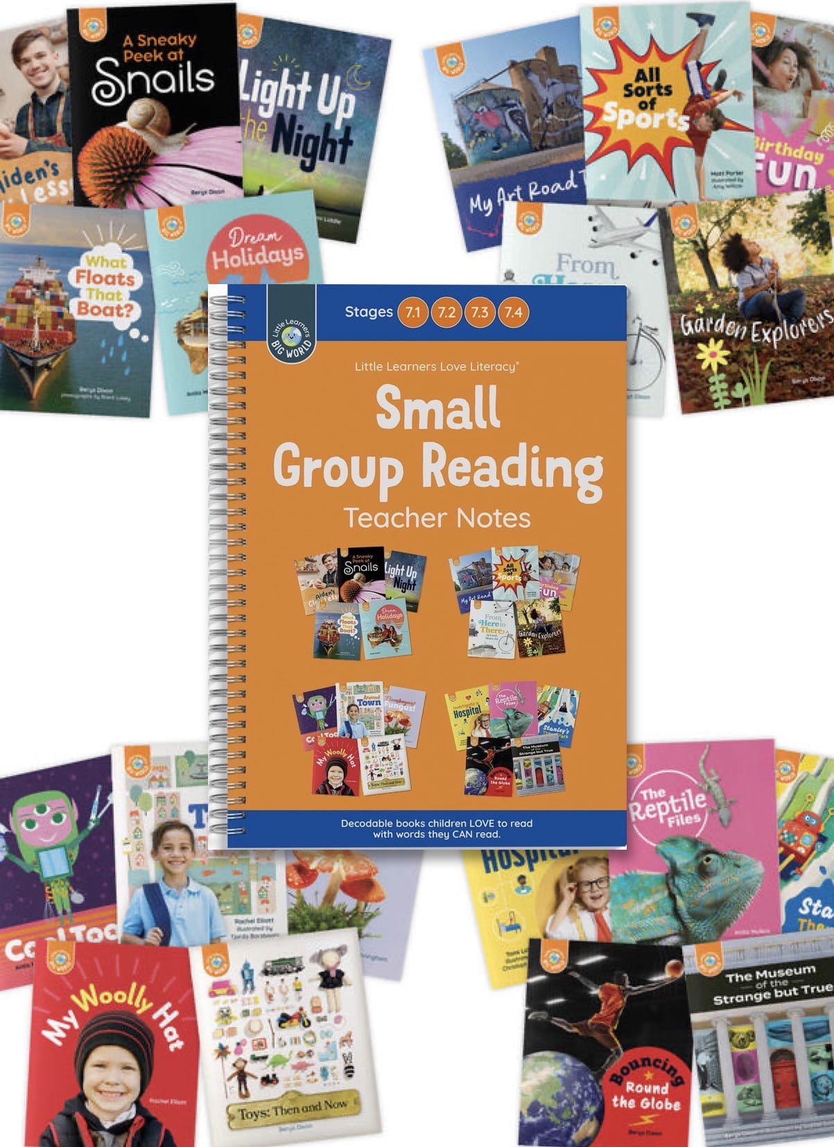 Big World Nonfiction Stages 7.1-7.4 Small Group Pack: 5 sets of books ...