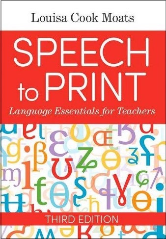 Speech to Print: Language Essentials for Teachers | Silvereye