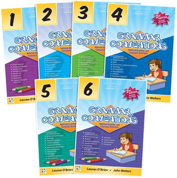 Grammar Conventions: National Grammar and Language Activities | Silvereye