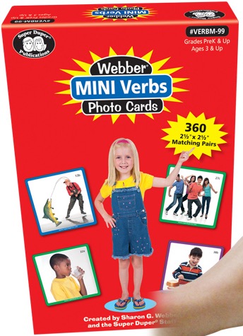 Webber MINI Verbs Photo Cards | Silvereye