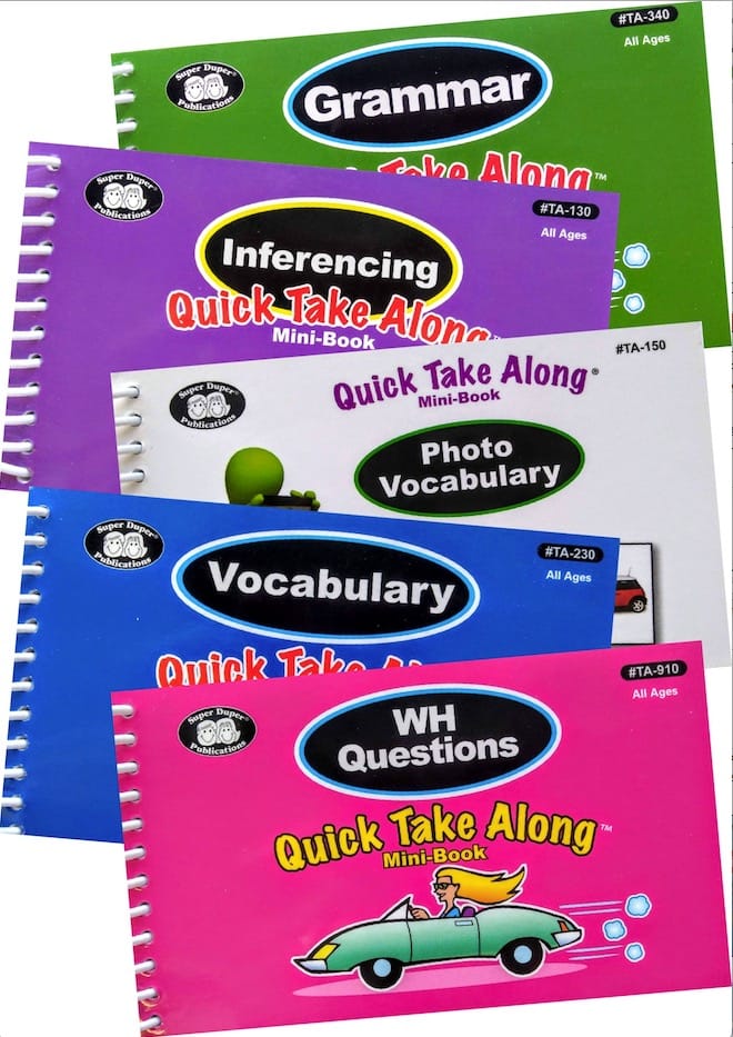 Quick Take Along Language Pack: 5 Mini Books | Silvereye