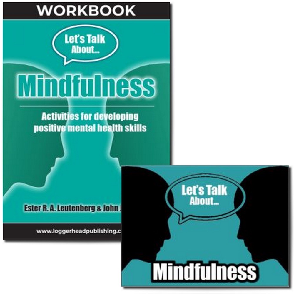 Let's Talk About Mindfulness Combo: workbook and cards | Silvereye